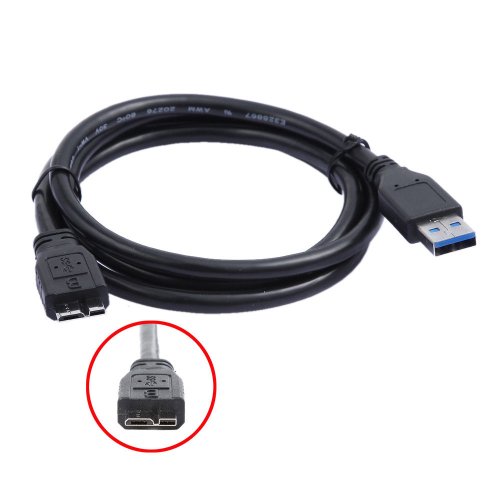 6Feet USB 3.0 Data Cable Cord for Western Digital WD My Book External Hard Drive