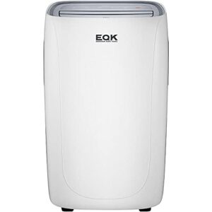 emerson quiet kool eapc12rsd1 3 in 1 smart portable air conditioner, dehumidifier & fan | wifi and voice control | amazon alexa, google home | for rooms up to 450 sq.ft | eapc8rsc1, sq. ft, white