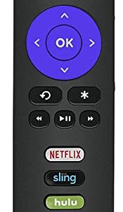 Remote Control Replacement for TCL Roku TV Remote All TCL Roku Smart LED TVs