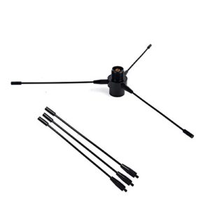 twayrdio uhf/vhf mobile ground plane antenna enhance signal uhf female to pl 259 male connector for car radio mobile transceiver