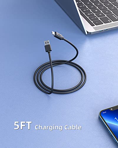 Replacement 5Ft(1.5M) Micro USB Charger Cord Fit for JBL Flip 4 3 2 Charge 3 2 2+ Plus Pulse 3 2 GO GO2 Trip Bluetooth Speaker AC Adapter Power Supply Cable