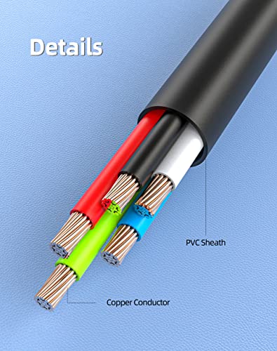 Replacement 5Ft(1.5M) Micro USB Charger Cord Fit for JBL Flip 4 3 2 Charge 3 2 2+ Plus Pulse 3 2 GO GO2 Trip Bluetooth Speaker AC Adapter Power Supply Cable