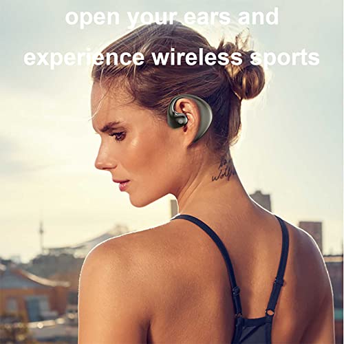 True Wireless Bone-Conduction Bluetooth Headset 5.3 No in Ear Ear HiFi Audio Quality Dual HD Call 480H Long Endurance Can Not Be Thrown Off The Sports Head