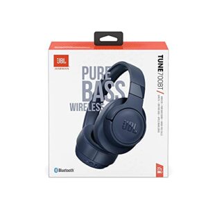 JBL TUNE 700BT - Wireless Over-Ear Headphones - Blue