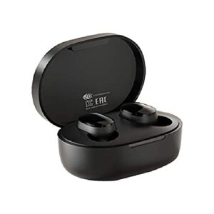 xiaomi mi true wireless earbuds bluetooth earphone touch control low latency stereo gaming headphones with mic, sweatproof in-ear sport earphones with charging case