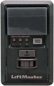 liftmaster 881lmw motion detecting control panel compatible only with liftmaster wi-fi and security+ 2.0 garage door openers.