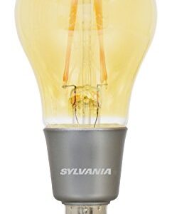 LEDVANCE 74335 Sylvania Ultra LED A15 Vintage Light Bulb-40W Equivalent-2200K-Candelabra Base, Warm White-2200K