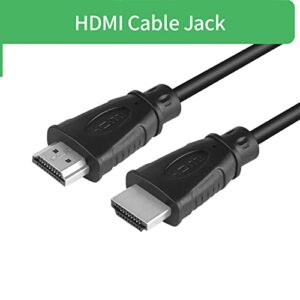 Security-01 5-Pack HDMI Cable, 0.25m HDMI Jumper, OD 5.0mm