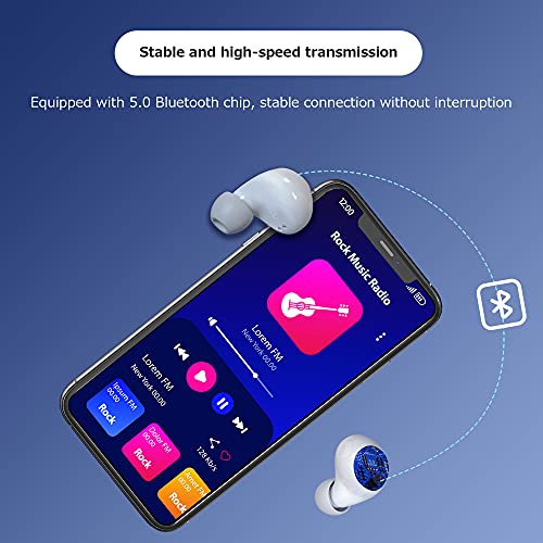 Kids Wireless Earbuds XZC Bull Demon King Design in-Ear HiFi Stereo Wireless Ear Buds for Kids Adult Gift 36H Playtime Bluetooth 5.0 Headphones with Dual Micphone for Workout Sport (Husky)