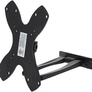 Monoprice Stable Series Full-Motion Articulating TV Wall Mount Bracket for TVs 23in to 42in Max Weight 44lbs Extension Range of 1.8in to 13.0in VESA Patterns Up to 200x200 UL Certified