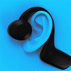 Bzdzmqm Wireless Bluetooth Headset Bone Conduction Headset,IP67 Waterproof Sweatproof Sports Headset Business Headset Ear Hook Gaming Earbuds Long Distance Connection Headset Fast Charging