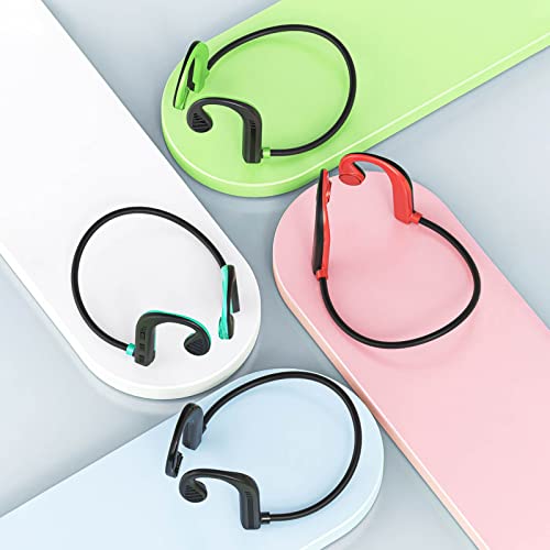 Open Bone Conduction Headphones Wireless Bluetooth 5.2 Headphones Waterproof Sports Noise Cancelling Headphones with Microphone