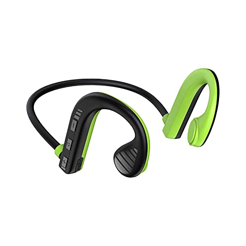 Open Bone Conduction Headphones Wireless Bluetooth 5.2 Headphones Waterproof Sports Noise Cancelling Headphones with Microphone