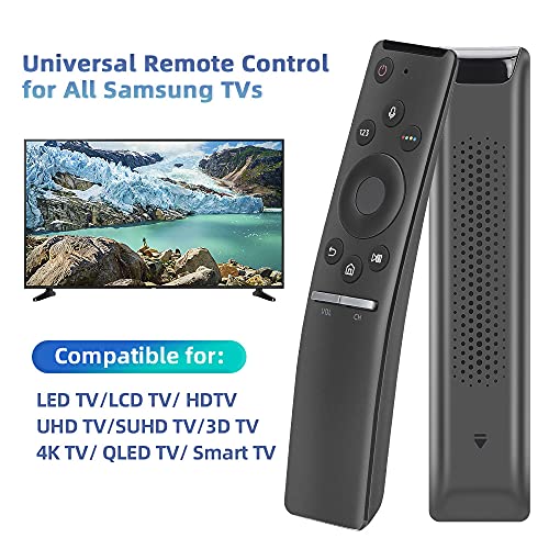 Gvirtue Universal Voice Remote Control for Samsung Smart TV LED QLED LCD 4K 8K UHD HDTV 3D Crystal Frame Curved Smart TV