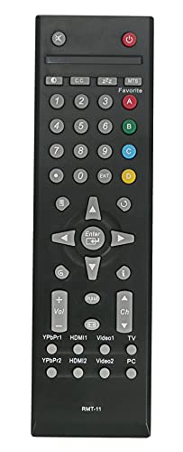 New RMT-11 Replaced Remote fit for WESTINGHOUSE TV LD-2655VX LD-2657DF LD-2680 LD-2685VX LD-3255VX LD-3257DF LD-3260 LD-3285VX LD-4255VX LD-4258 LD-4655VX LD-4680 LD-4695 TX-42F810G Ld-325 Series