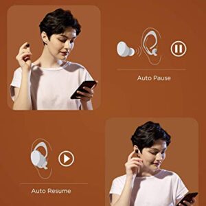 1MORE Colorbuds Wireless Earbuds Bluetooth 5.0 Headphone with Fast Charging, Qualcomm Chip IPX5 Waterproof Stereo in-Ear Earphones CVC8.0 Build-in Dual Mic ENC Auto Play/Pause Aptx, AAC, 22H (Renewed)