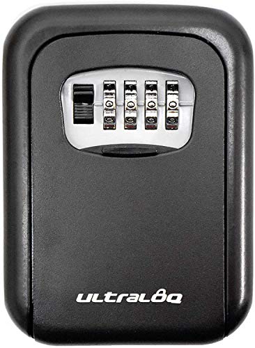 ULTRALOQ U-Bolt Smart Lock + Key Storage Lock Box + Bridge WiFi Adaptor 5-in-1 Keyless Entry Door Lock with WiFi, Bluetooth and Keypad