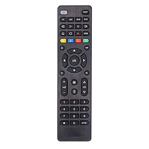 Universal Remote Control for All TVs, Blu-ray/DVD Players, Streaming Media Players, Sound Bars, Cable receivers and All Audio/Video Devices - Simple Setup