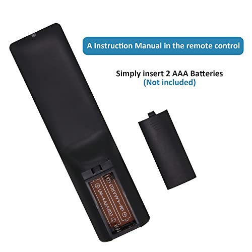 Universal Remote Control for All TVs, Blu-ray/DVD Players, Streaming Media Players, Sound Bars, Cable receivers and All Audio/Video Devices - Simple Setup