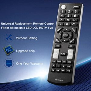 Universal Remote Control Replacement Fit for All Insignia LED-LCD HDTV TVs