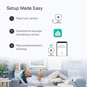 Kasa Smart 2K Security Camera Baby Monitor (KC400) (Renewed)