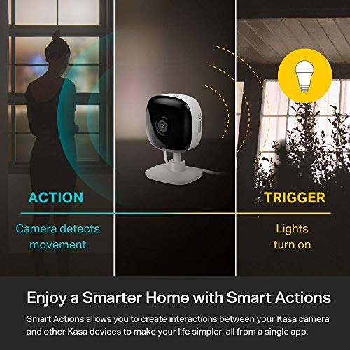 Kasa Smart 2K Security Camera Baby Monitor (KC400) (Renewed)