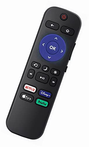 Universal Remote Compatible with Roku TV, for TCL/Philips/JVC/RCA/Magnavox/Sanyo/LG/Haier/ONN Roku TVs