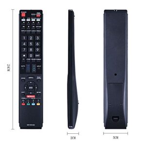 GB118WJSA Replacement TV Remote Control for Sharp Television Fit for Sharp AQUOS TV GB004WJSA GB005WJSA GA890WJSA GB105WJSA GA935WJSAE