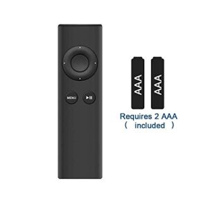 LuckyStar MC377LL/A Universal Replacement Remote Control fit for Apl 2/3/4k TV Box, Compatible with Mac/Music System/iPhone/iPad/iPod