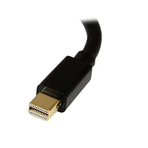 StarTech.com Mini DisplayPort to DisplayPort Adapter - 4K x 2K UHD Video - Mini DP to DP Converter - Mini DisplayPort to DisplayPort 1.2 Adapter - mDP PC/Computer to DP Monitor/Display (MDP2DPMF6IN)