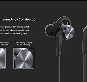 1MORE Vi React In-Ear Headphones Powered by Vi, Bluetooth Sport Wireless Earphones with AAC, IPX6 Waterproof, Lightweight, Secure Fit - Space Gray, 52