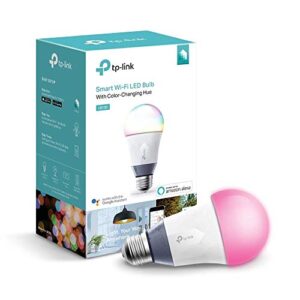 kasa smart light bulb, multicolor by tp-link – wifi bulbs, works with alexa & google (lb130) old version