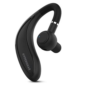 hypergear bt 780 wireless headset with noise isolating mic, multipoint device connection, ultralight earphone for driving/truckers/office, compatible with bluetooth devices