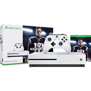 microsoft xbox one s 500gb console – madden nfl 18 bundle – xbox one