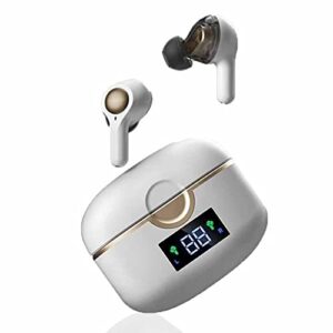 stereo bluetooth earphone 4 speakers 8 hrs surround, touch wireless headphone, in ear earbud handsfree headset for sport music (color : b)