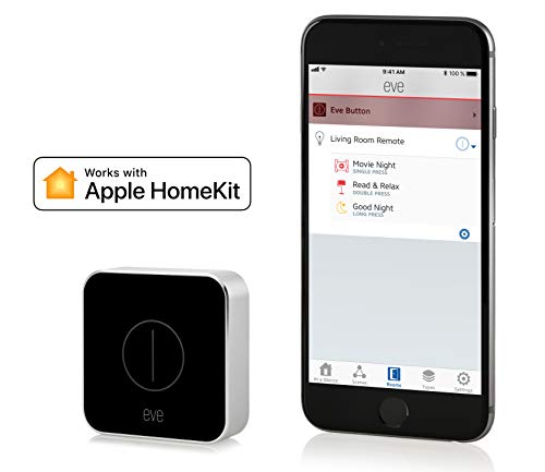 Eve Button - Apple HomeKit Smart Home Remote To Command Accessories and Scenes