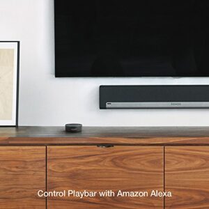 Sonos Playbar - The Mountable Sound Bar for TV, Movies, Music, and More - Black