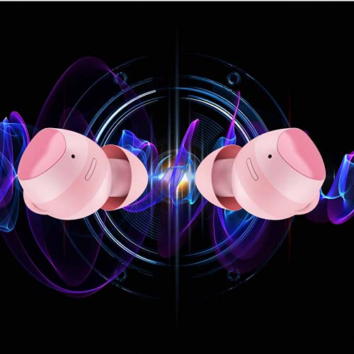 Urbanx Street Buds Plus True Bluetooth Earbud Headphones for Samsung Galaxy A52 5G - Wireless Earbuds w/Noise Isolation - Pink (US Version with Warranty)