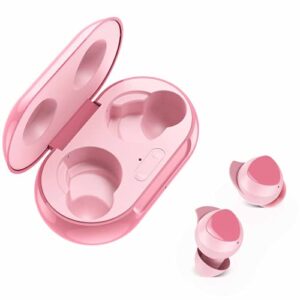 Urbanx Street Buds Plus True Bluetooth Earbud Headphones for Samsung Galaxy A52 5G - Wireless Earbuds w/Noise Isolation - Pink (US Version with Warranty)