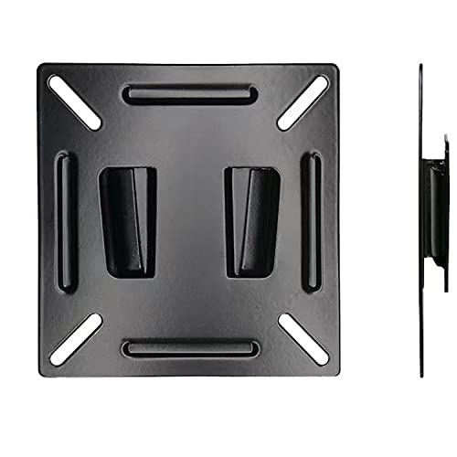 RV TV Mount Monitor Wall Mount Camper 14-24 Inch LED LCD Low Profile Flat Curved Screen TV or Computer, Small Fixed Monitor Bracket with Screw