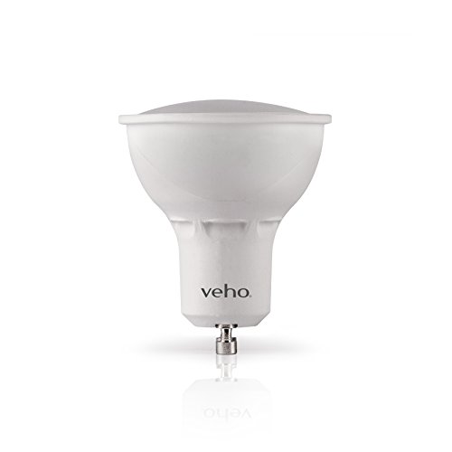 Veho Kasa Bluetooth Smart LED Light Bulb | Smartphone Controlled | Dimmable | Colour Changing | GU10 Spotlight 5 W (VKB-004-GU10)