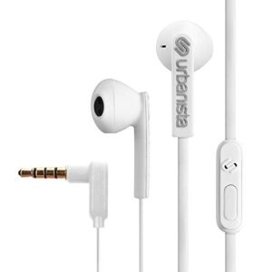 Urbanista San Francisco Earphones Dynamic Ear-Pods, Call-Handling with Microphone, 3.5mm Stereo Input - Fluffy Cloud