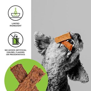 BIXBI Jerky Dog Treats, Original Chicken, 10 oz - USA Made Grain Free Dog Treats - High in Protein, Whole Food Nutrition, No Fillers