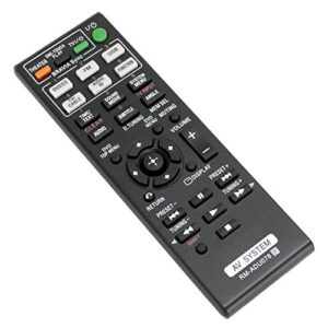 RM-ADU078 RMADU078 Replace Remote Control fit for Sony DVD Home Theater AV System HCD-DZ610 DAV-DZ170 DAV-DZ171 DAV-DZ175 RM-ADU079 DAV-TZ210 DAV-TZ510 DAV-TZ710 HBD-DZ170 HBD-DZ171 HBD-DZ175