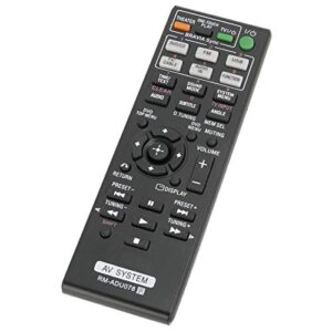 RM-ADU078 RMADU078 Replace Remote Control fit for Sony DVD Home Theater AV System HCD-DZ610 DAV-DZ170 DAV-DZ171 DAV-DZ175 RM-ADU079 DAV-TZ210 DAV-TZ510 DAV-TZ710 HBD-DZ170 HBD-DZ171 HBD-DZ175