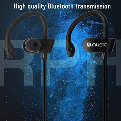 BZPIZ Bluetooth Headphones Earbuds Wireless Earbuds Bluetooth 4.2 Waterproof Sports Earphones with Microphone for Calls