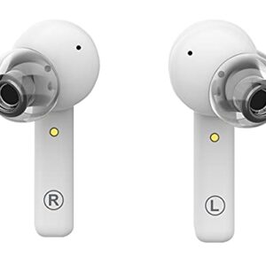 T-Sound Wireless Elite Noise Cancelling Earbuds, 5.5H Listening Time, Bluetooth 5.0 Touch Control Headset, White (TS02311)