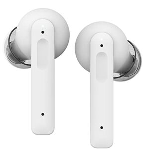 T-Sound Wireless Elite Noise Cancelling Earbuds, 5.5H Listening Time, Bluetooth 5.0 Touch Control Headset, White (TS02311)