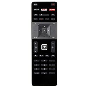 xrt122 replace remote fit for vizio tv d43f-e2 d32f-e1 d39f-e1 d43f-e1 d48f-e0 d50f-e1 d55f-e0 d55f-e2 e40c2 e65x-c2 e55-c2 d48-d0 e55-c1 e550i-b2 e241i-b1 d40u-d1 e60-c3 d70-d3 d43-d2 d28h-d1 d32h-d1