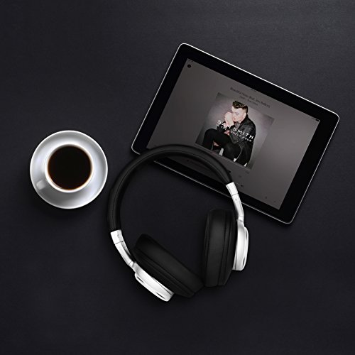 AO Bluetooth Headphones Wireless with Active Noise Cancelling Technology (Updated) - M6 (Black)